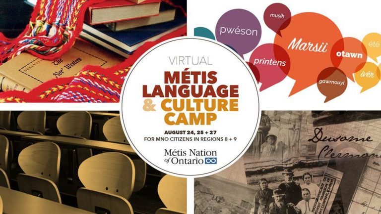 Métis Language & Culture Camp - Métis Nation of Ontario