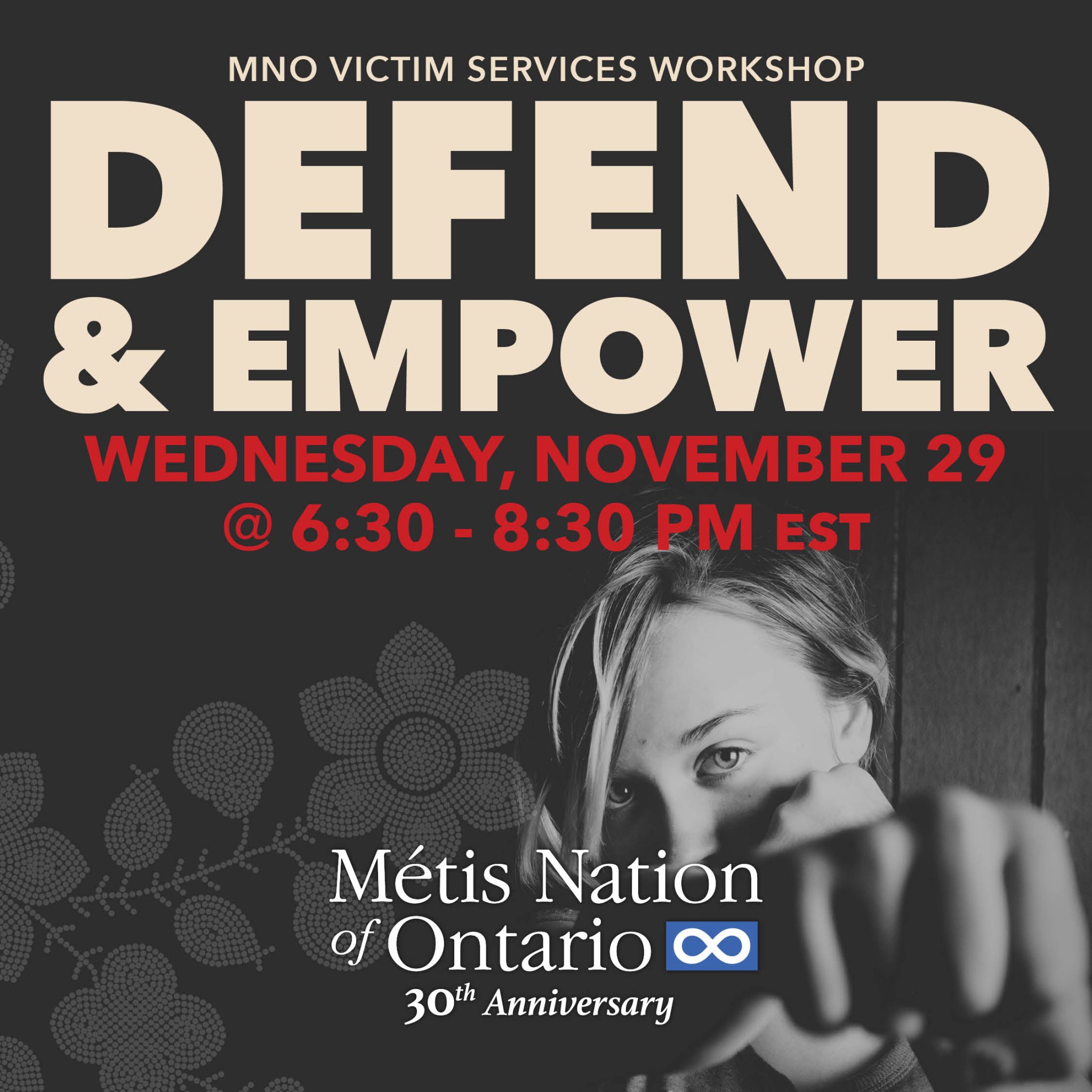 Defend and Empower Workshop - Métis Nation of Ontario