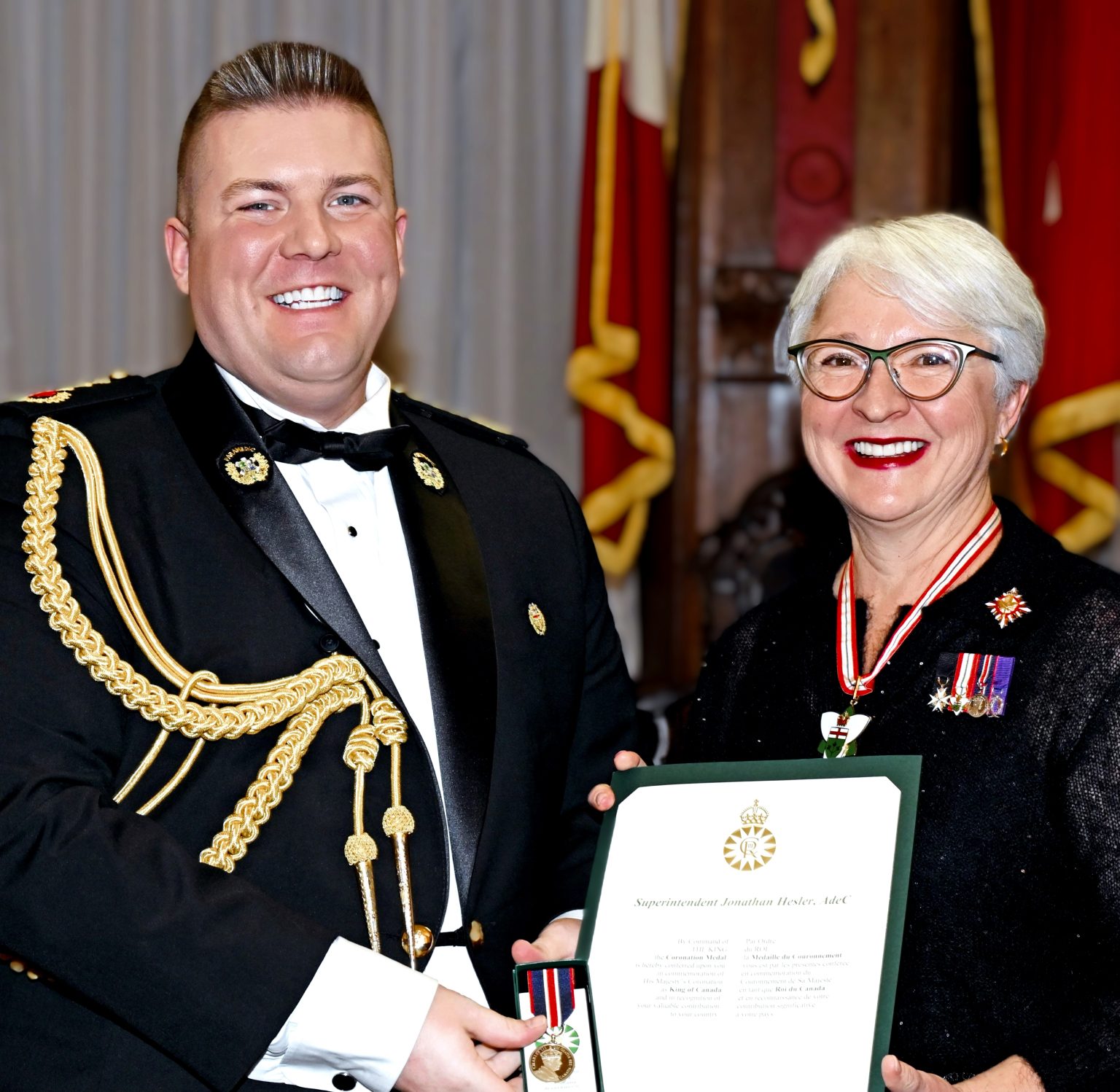 MNO citizen Jonathan Hesler receives King Charles III Coronation Medal ...