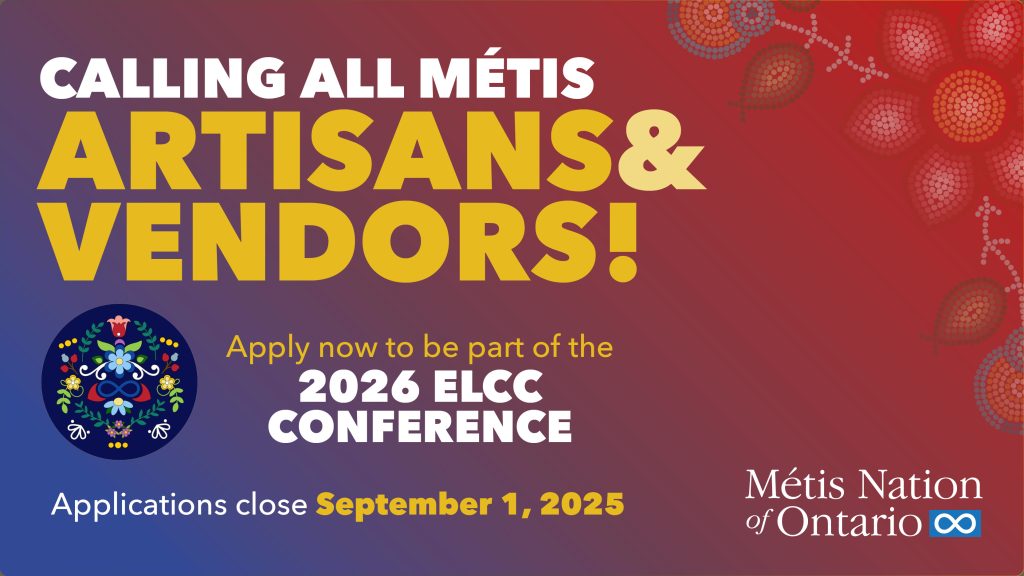 Métis Artisans: Apply Now to Be a Vendor at the 2026 ELCC Conference ...