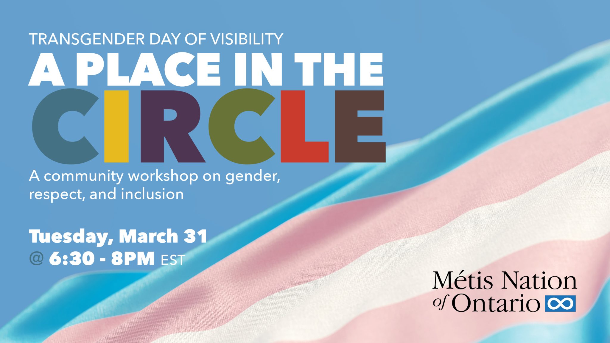 A Place in The Circle: Transgender Day of Visibility - Métis Nation of ...